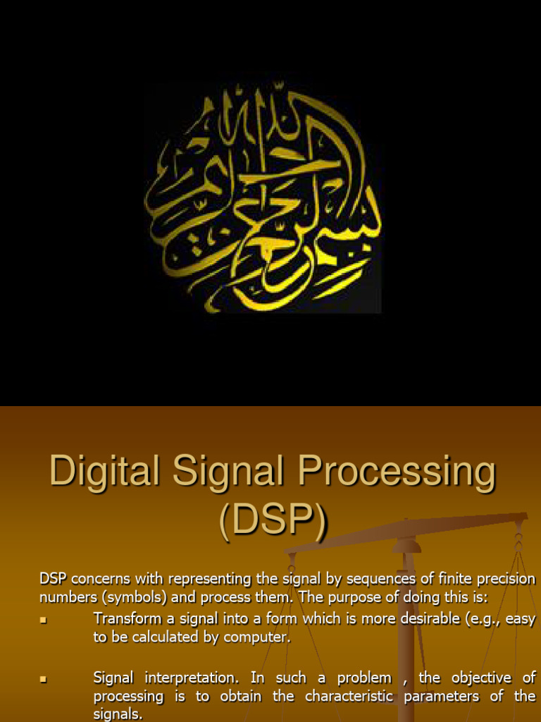 Introduction | PDF | Digital Signal Processing | Computer Engineering