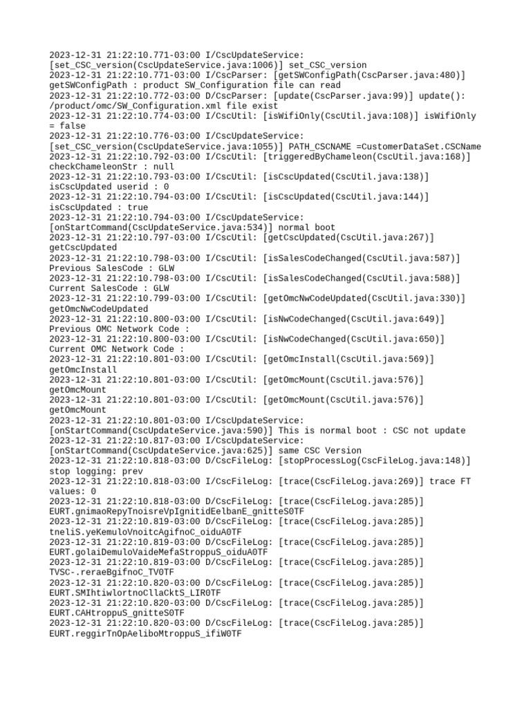 Prev CSC Log | Download Free PDF | Computing | Software