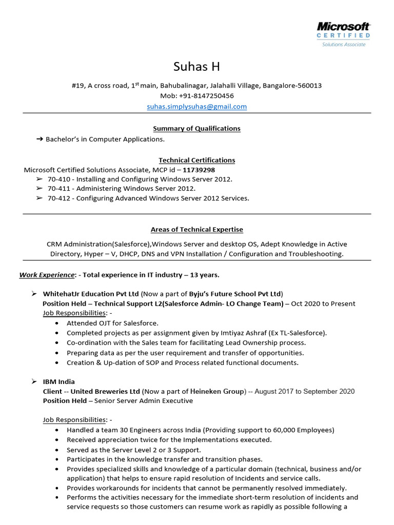 Europass My FOrmat | PDF
