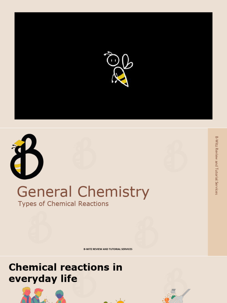 Types of Chemical Reactions Explained | PDF | Chemical Reactions | Redox