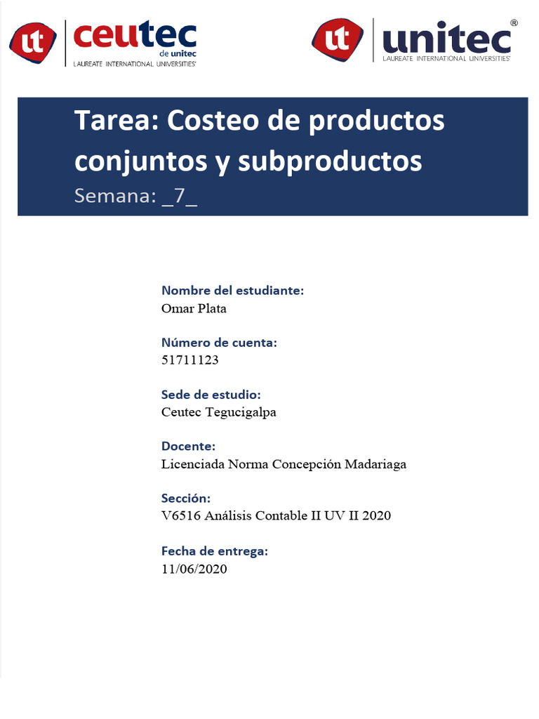 Tarea 7-1 Trabajo Individual | PDF | Zinc | Dirigir