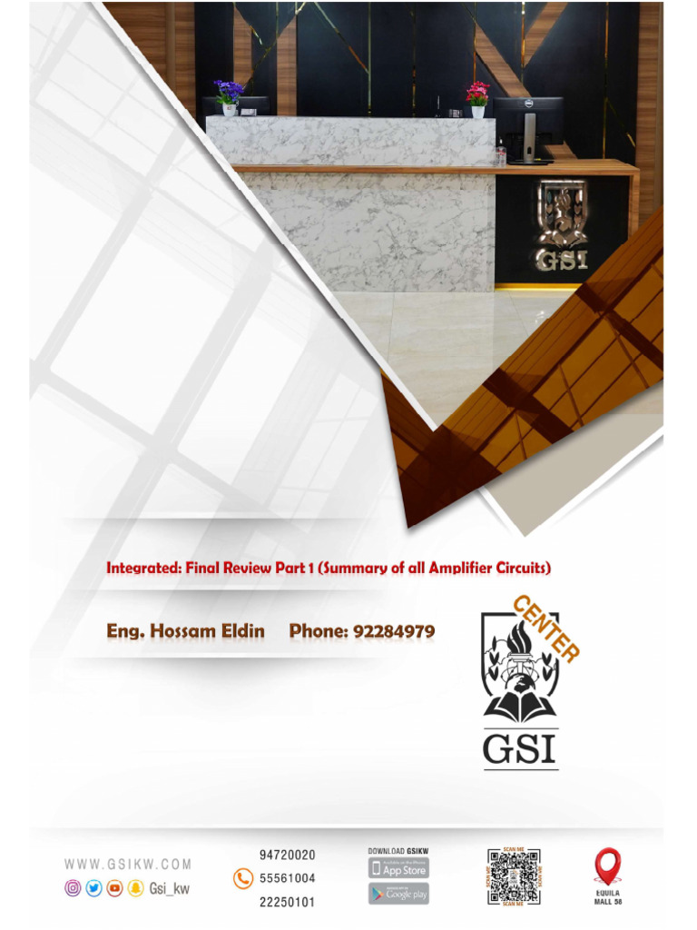 IC Final Review Part 1 | PDF