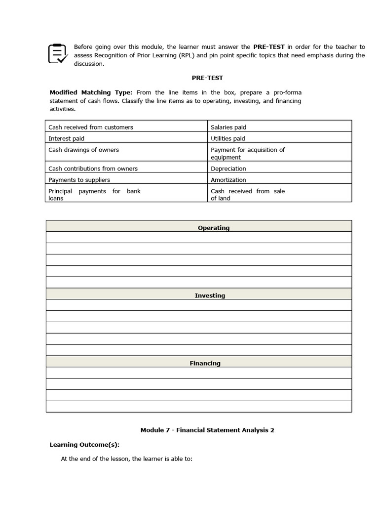 FABM2-MODULE 7 - With Activities | PDF