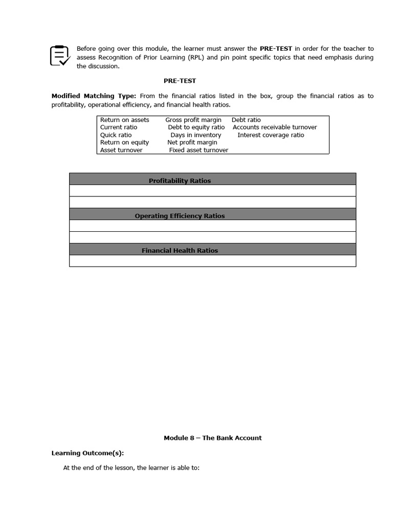 FABM2-MODULE 8 - With Activities | PDF | Law