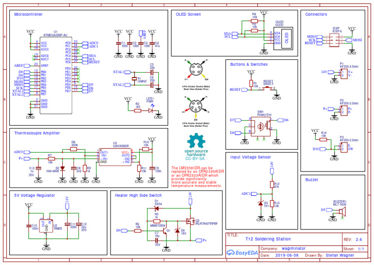 SolderingStation2 Schematic v2.6 | PDF | Electrical Engineering ...