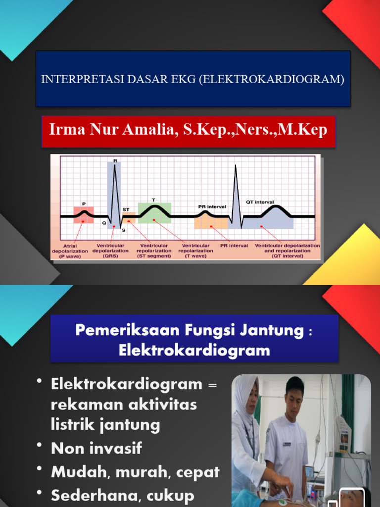 Interpretasi Dasar Ekg 2022 | PDF