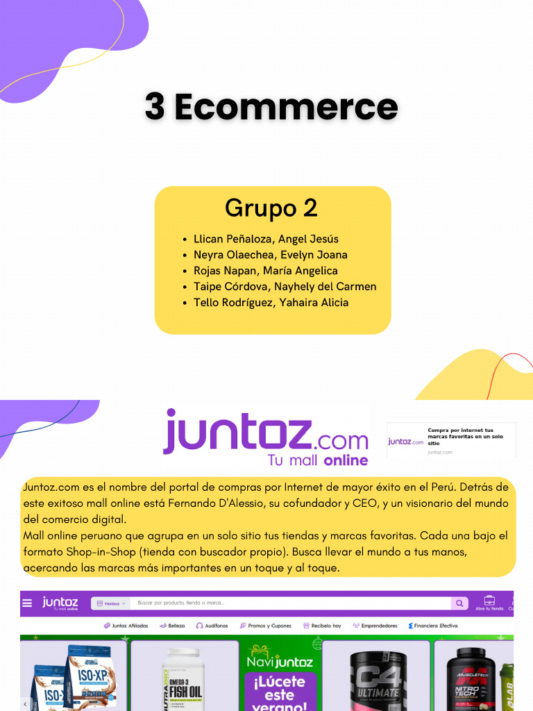ACTIVIDAD 03-Ecommerce GRUPO02 | PDF