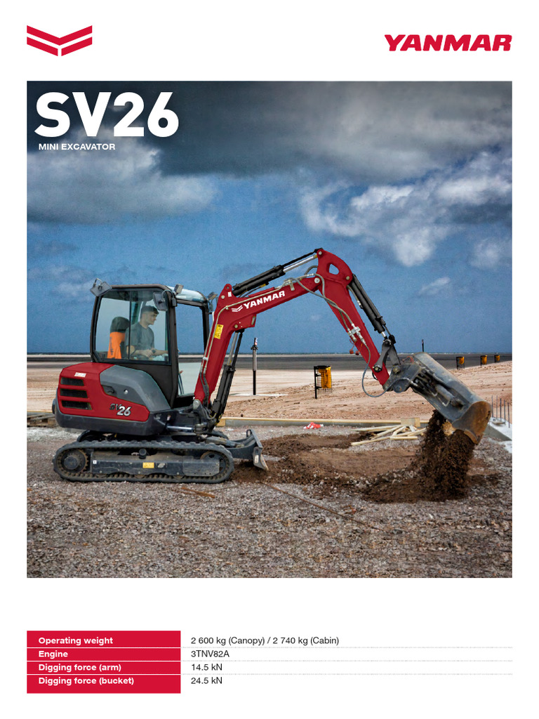 Yanmar-SV26-spare Parts Manual | PDF | Pump | Truck