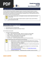 Peoplesoft Financials User Guide: Journal Entries | PDF | Debits And ...