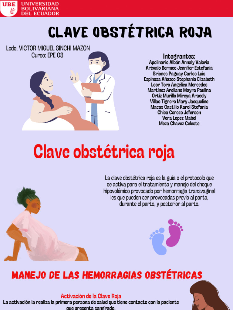 Manejo de Clave Roja en Obstetricia | PDF