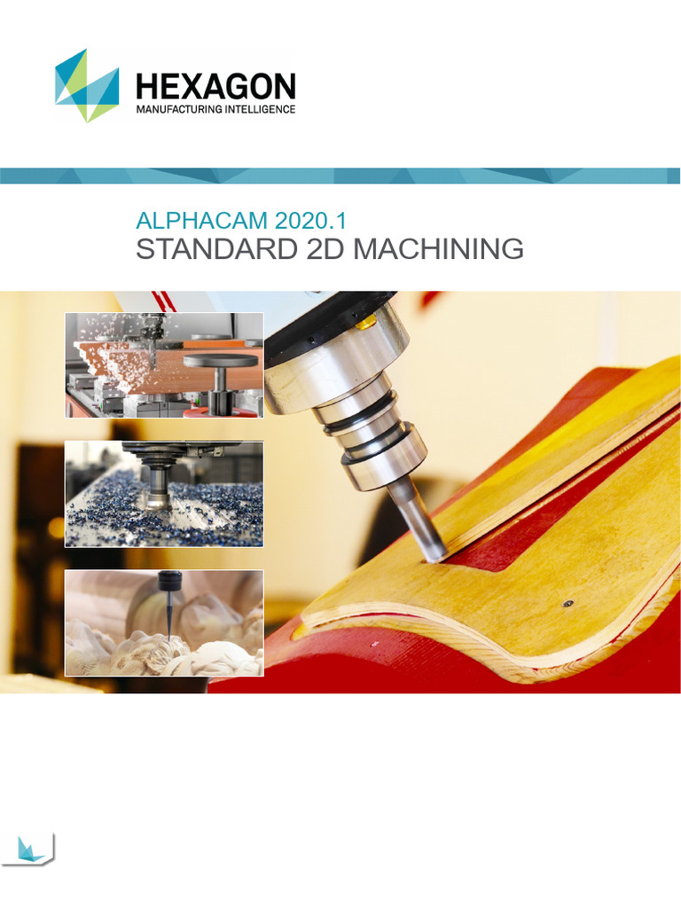 ALP TRG 112 Standard 2D Machining 2020.1 | PDF | Machining | Drilling