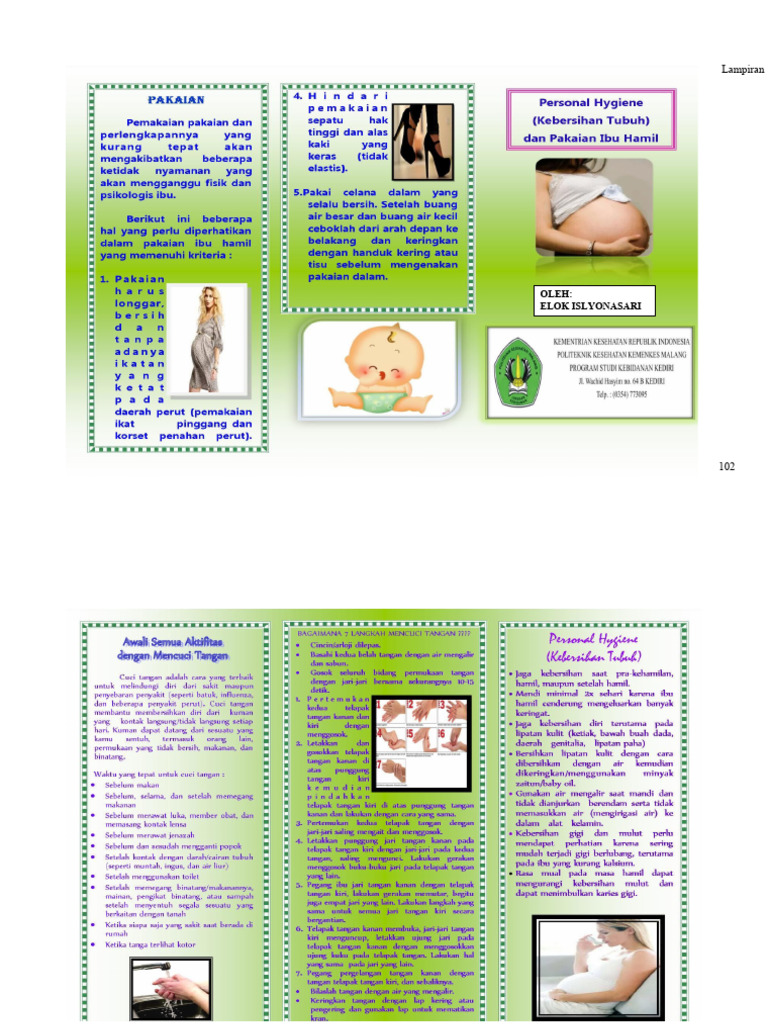 Leaflet Personal Hygiene | PDF
