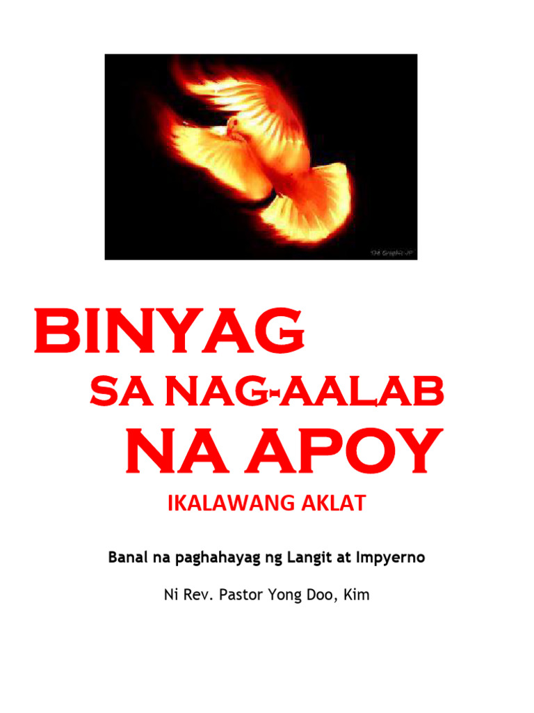 Tagalog Baptize by Blazing Fire Book 2 | PDF