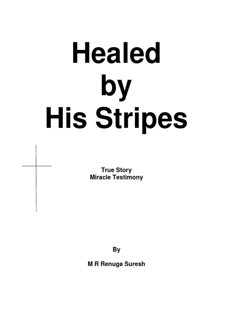 Healed by His Stripes | PDF | Jesus | Prayer