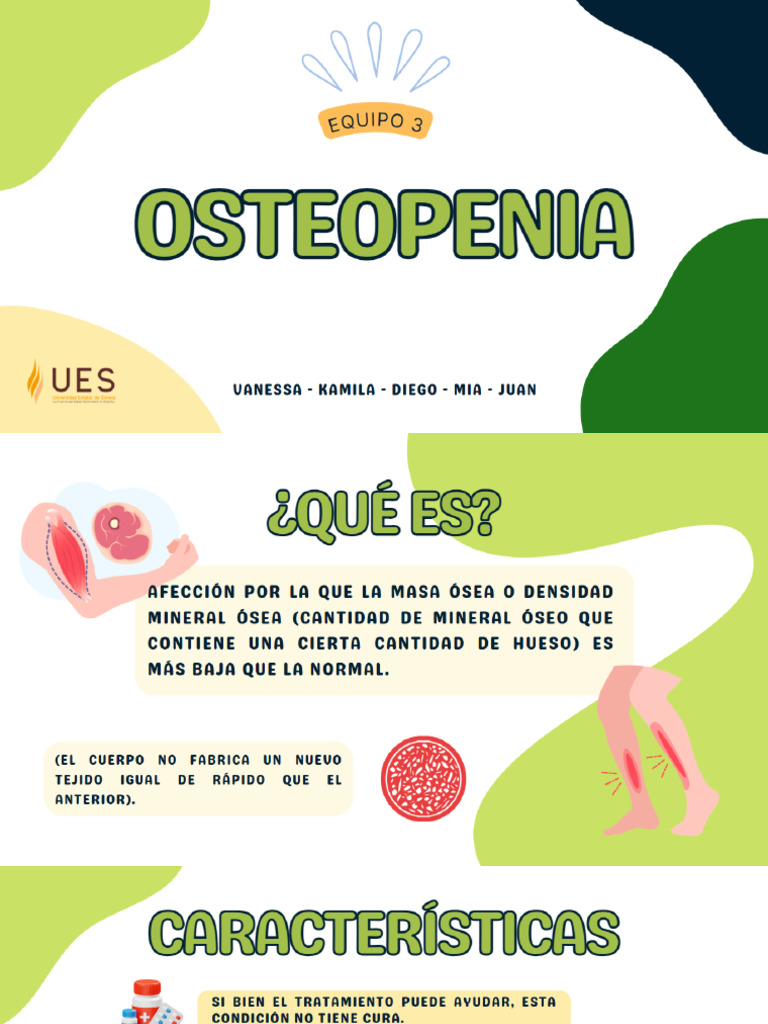 Exposicion Osteopenia | PDF