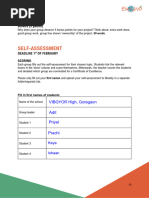 Team Contribution Statement Template | PDF