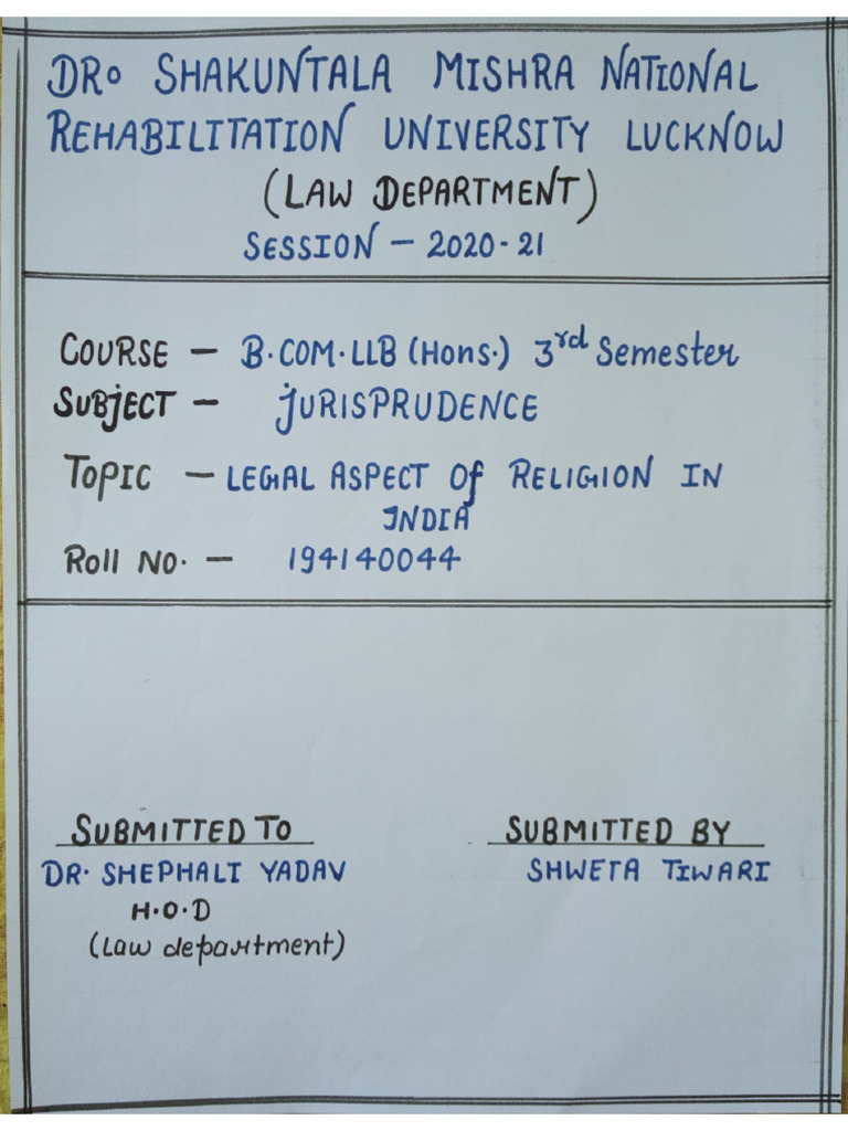 Jurisprudence Assignment | PDF