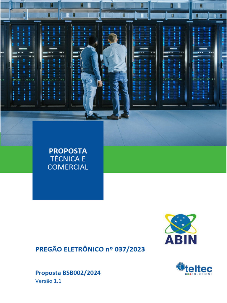 2024-01-22 Proposta BSB002 2024 ABIN PE037 2023 v1.1 | PDF