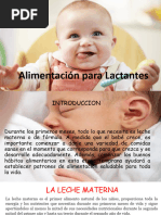 Lactante Mayor y Lactante Menor | PDF | Amamantamiento | Alimentos