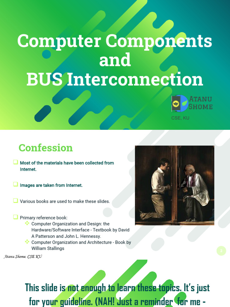 04 - 1 Component and BUS | PDF | Central Processing Unit | Input/Output