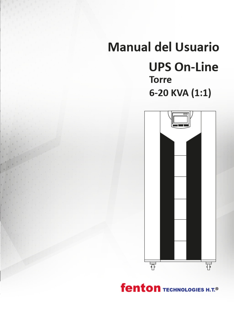 Manual-Ups-Bifasica Manual | PDF | Ingenieria Eléctrica | Cargador de ...