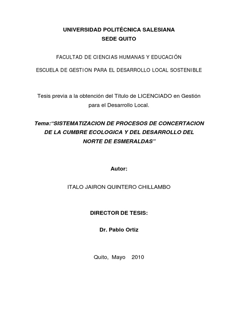 Tesis Final | PDF | Capital social | Estado (política)