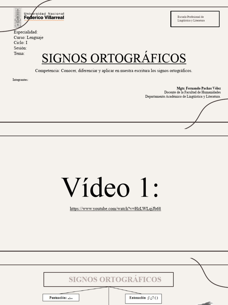 DG4 Signos Ortog Video Coprolalia | PDF
