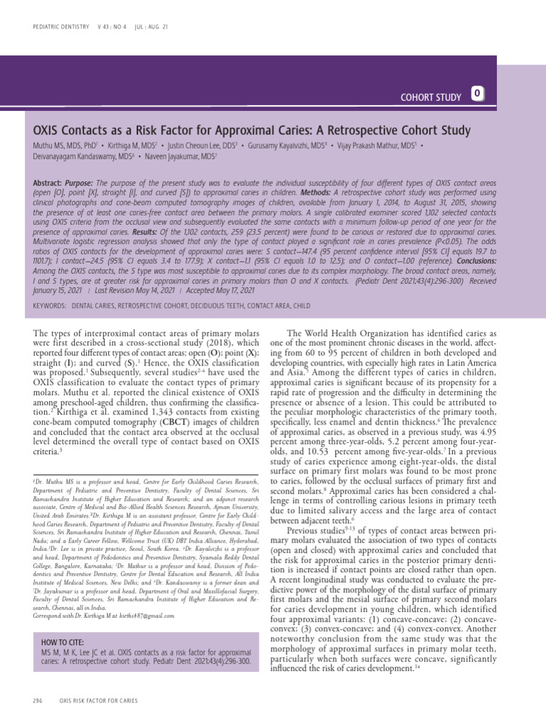 JCP - Oxis Classifiation | PDF | Epidemiology | Medicine