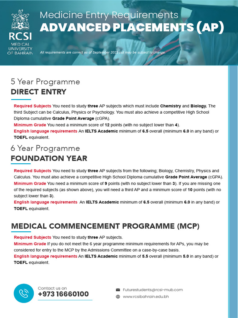 Advanced Placements - AP | PDF