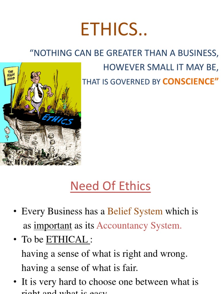Importance of Ethics in Business | PDF | Career & Growth