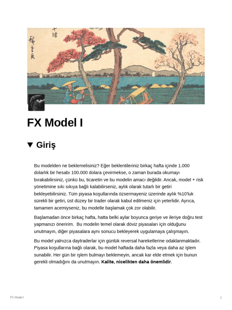FX Model I | PDF
