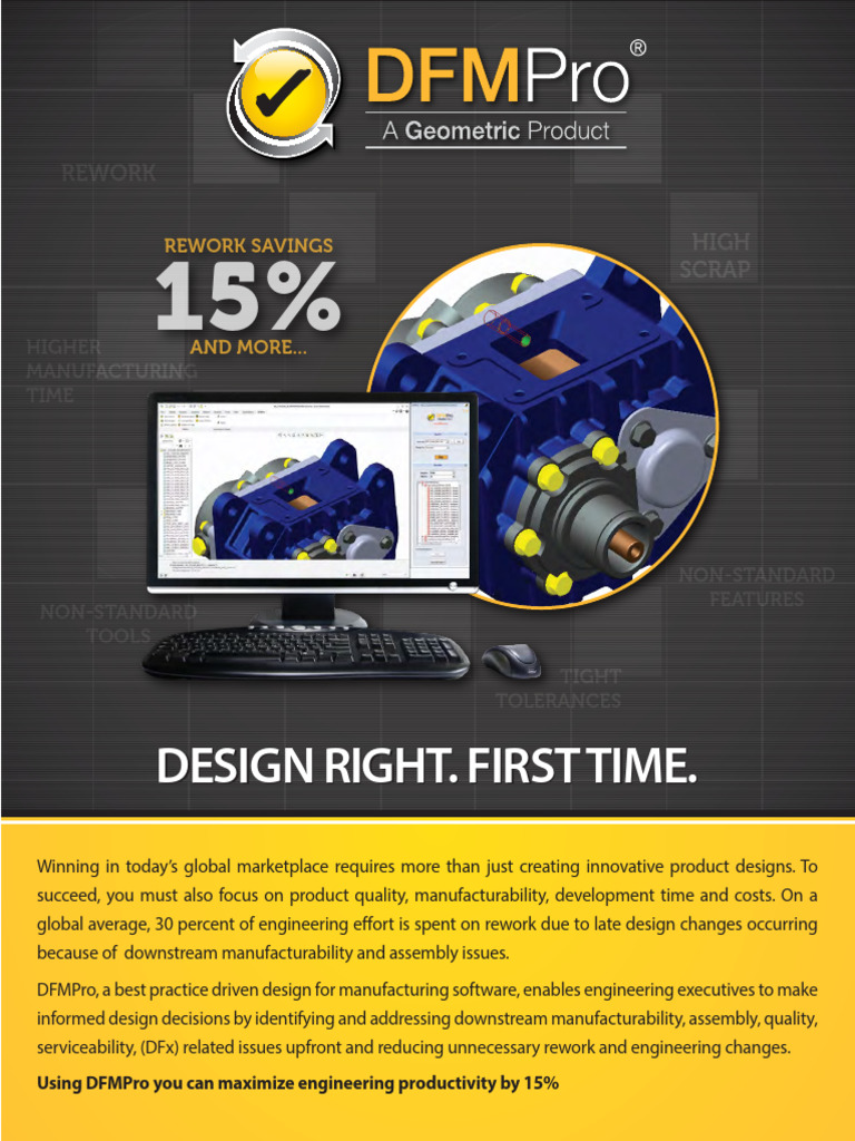 DFMPro Brochure | PDF | Engineering | Business