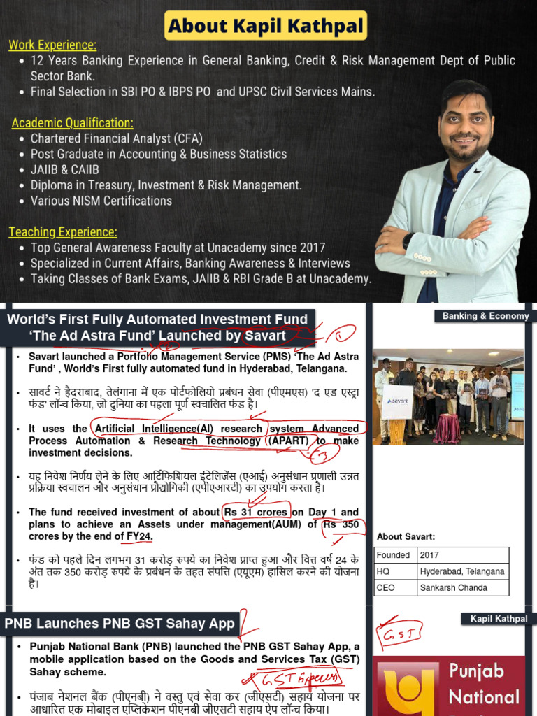 2nd September 2023 Current Affairs by Kapil KathpalBilingual | PDF