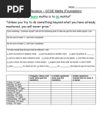 Year 9 Maths Topic List | PDF | Area | Shape