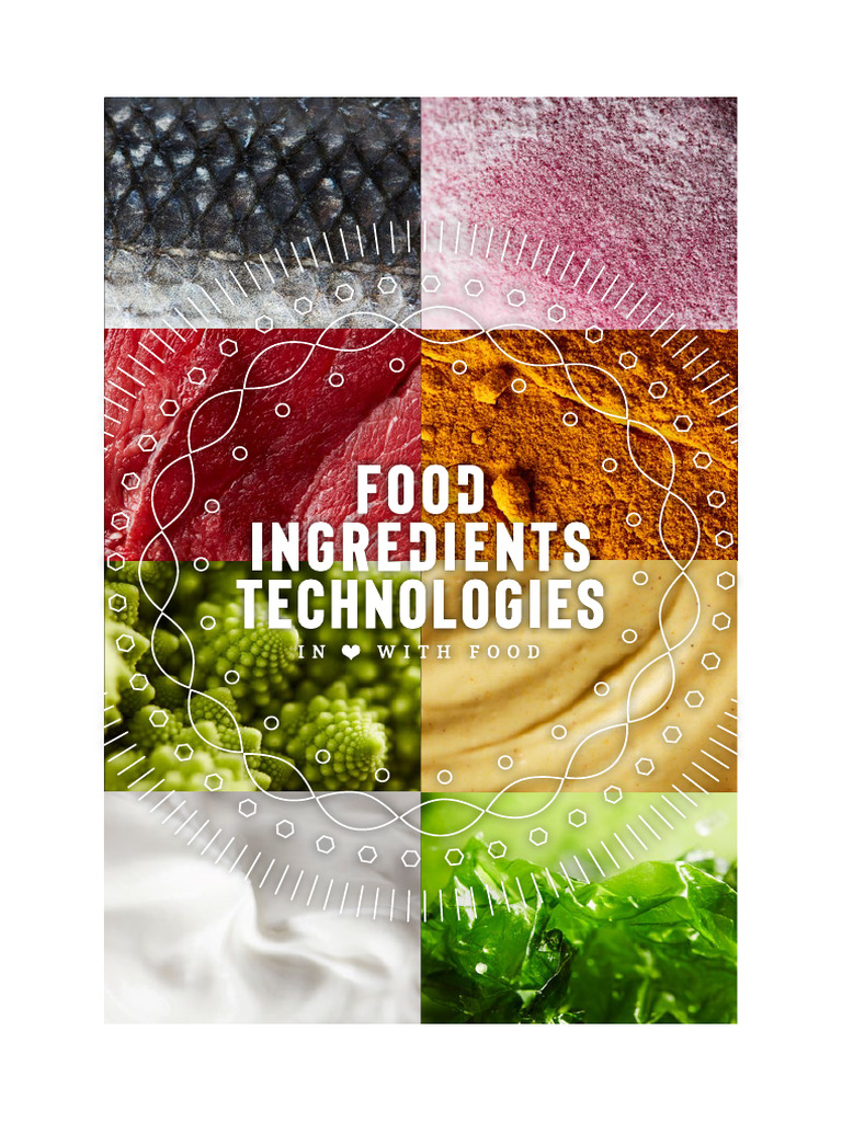 Food Ingredients Technologies Brochure NL | PDF