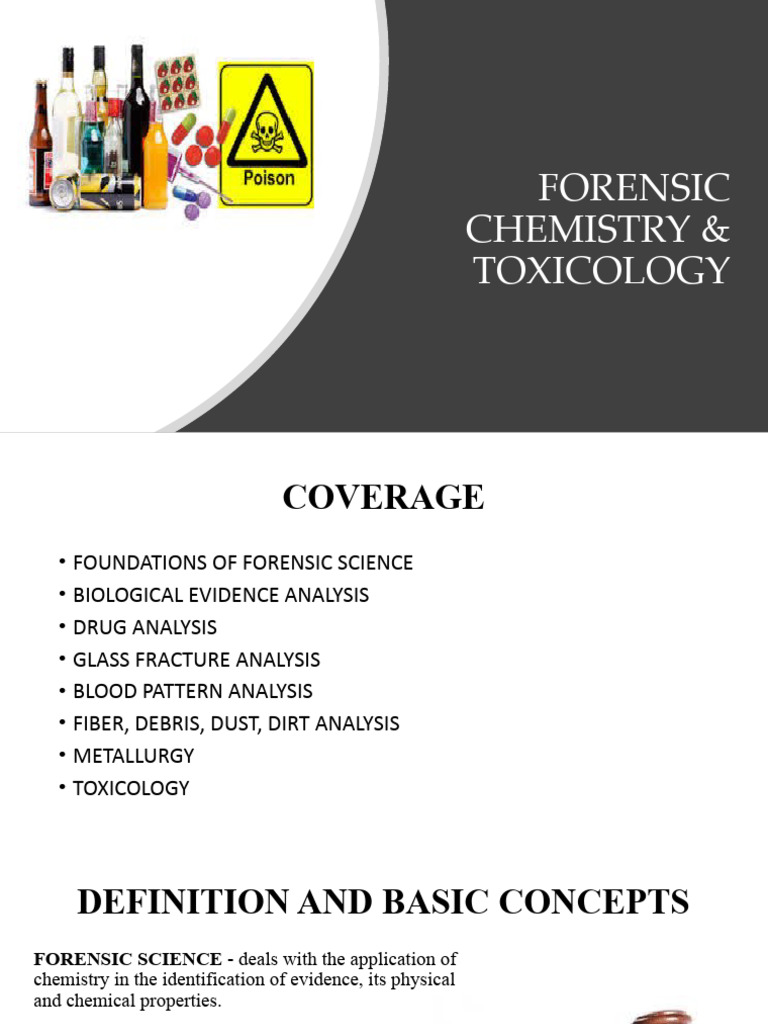 Forensic Chemistry & Toxicology Guide | PDF | Blood Cell | Blood