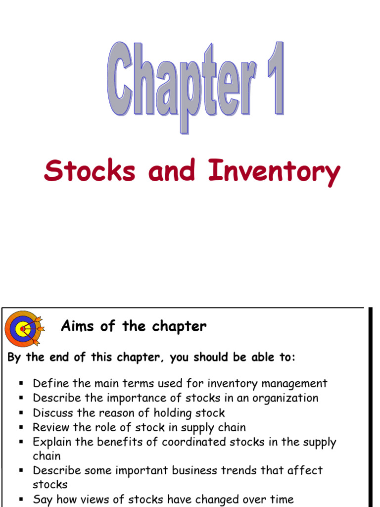 Inventory Management Essentials | PDF | Inventory | Supply Chain