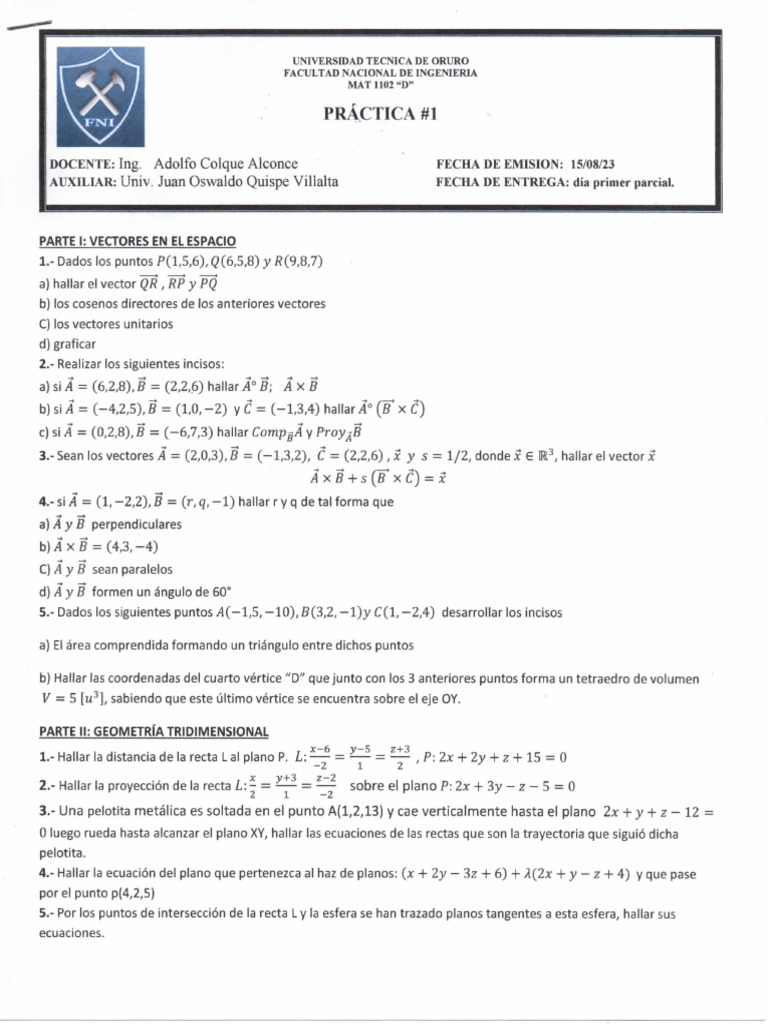 Prac 1 Mat1102 D | PDF