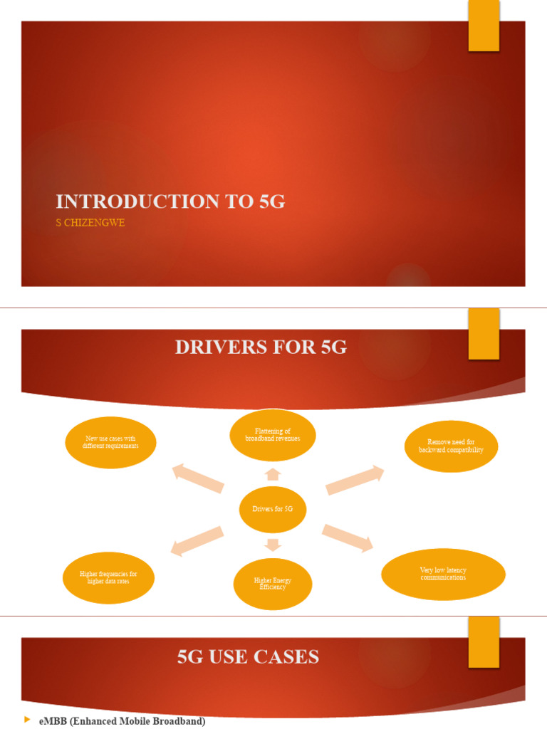 Introduction To 5G | PDF | Computer Network | Radio Spectrum