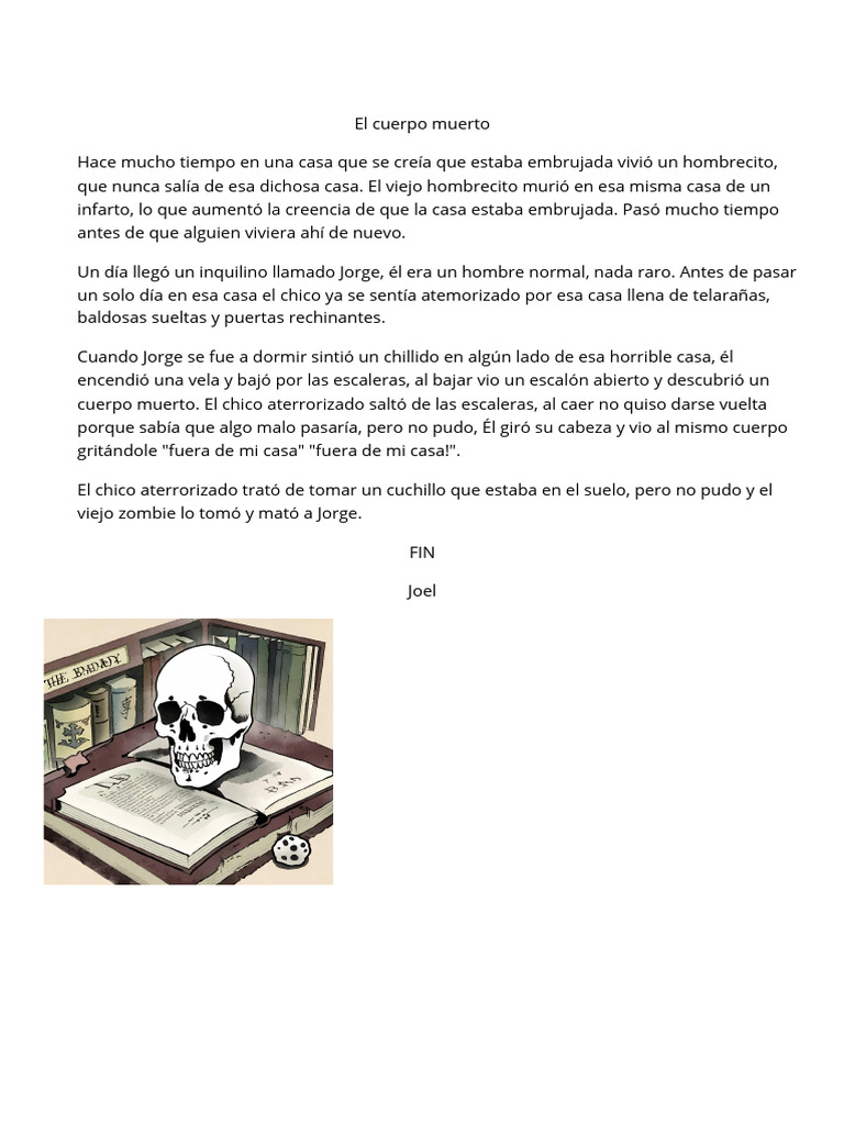 El Cuerpo Muerto | PDF