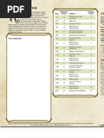 Wild Magic d100 Table - GM Binder | PDF | Magician (Fantasy)