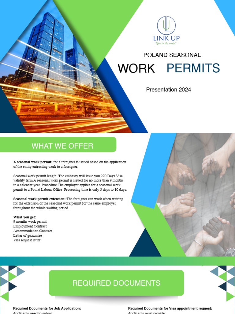 Seasonal Work Permit Poland Agents | PDF | Travel Visa | Passport