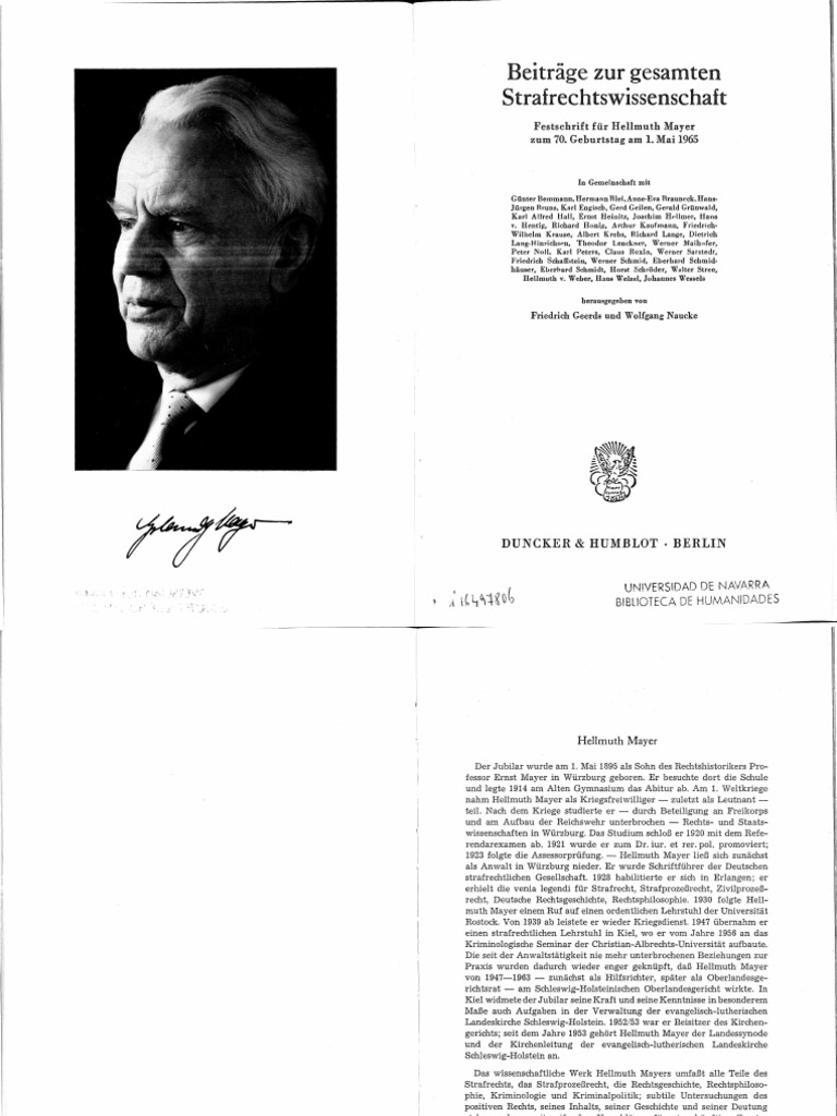 Peter Noll - Schuld Und Prävention | PDF