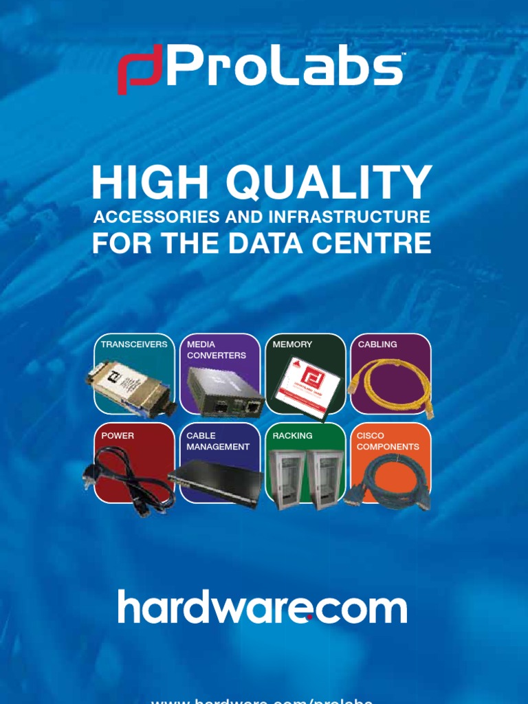 Prolabs Network Accessories Catalogue 2011 | PDF | Wavelength Division ...