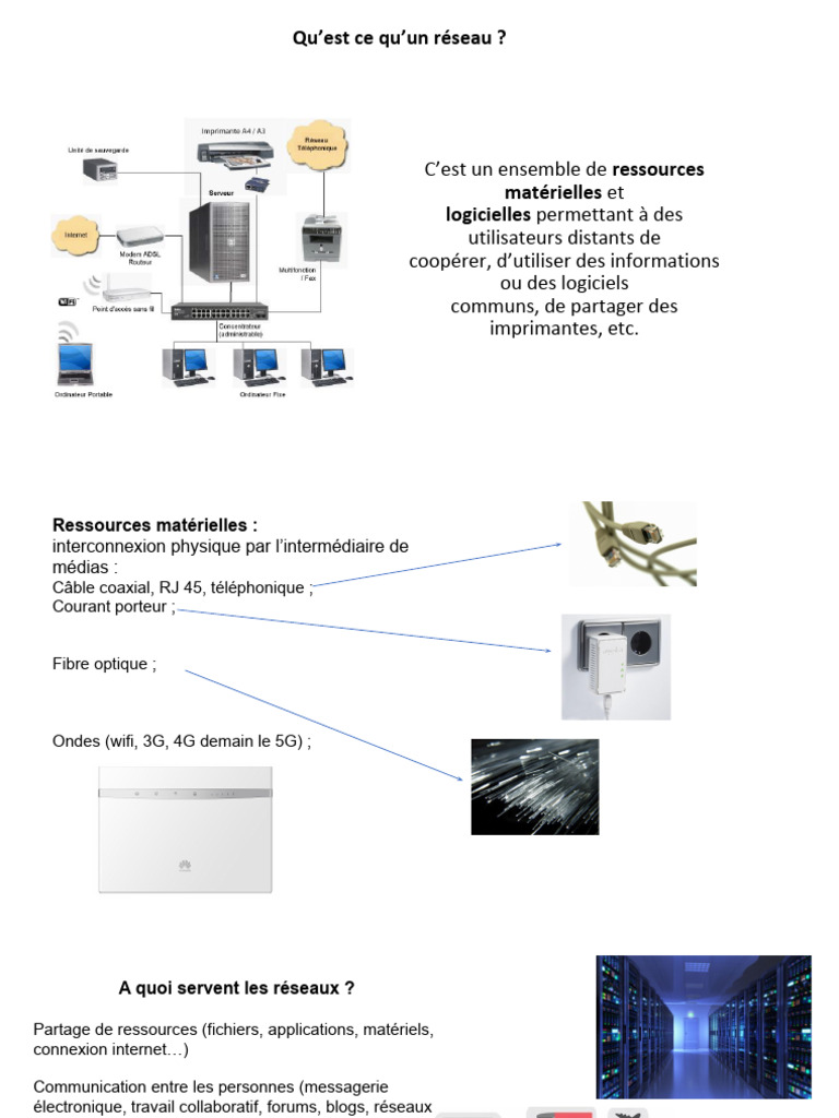Cours SNT Reseau Et Web | PDF