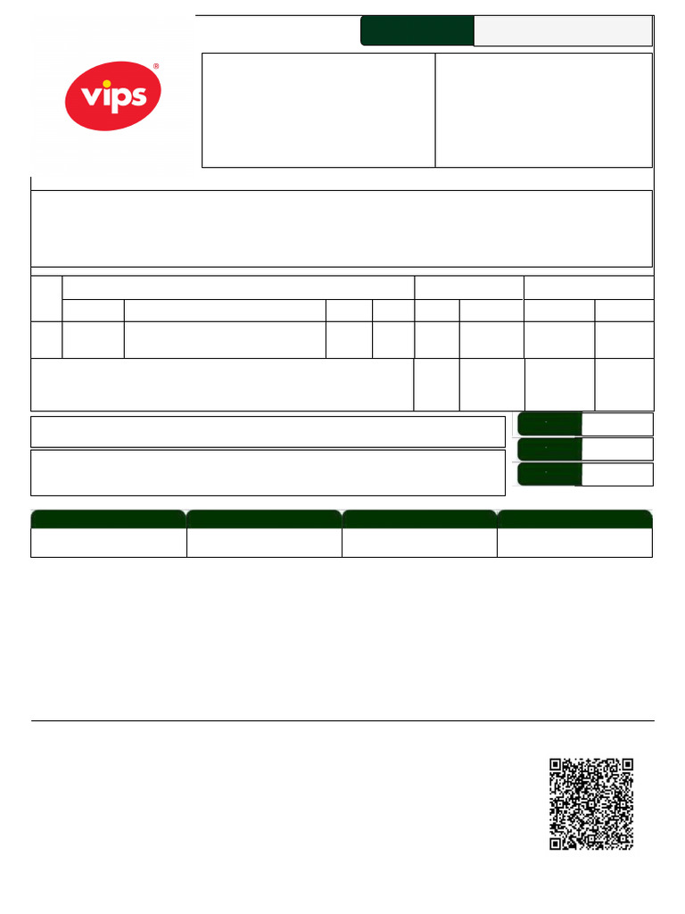 Factura CFDI de Restaurante VIPS | PDF | Economias | Dinero