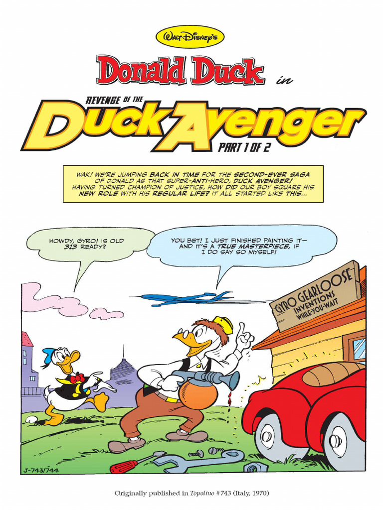 Revenge of The Duck Avenger | PDF
