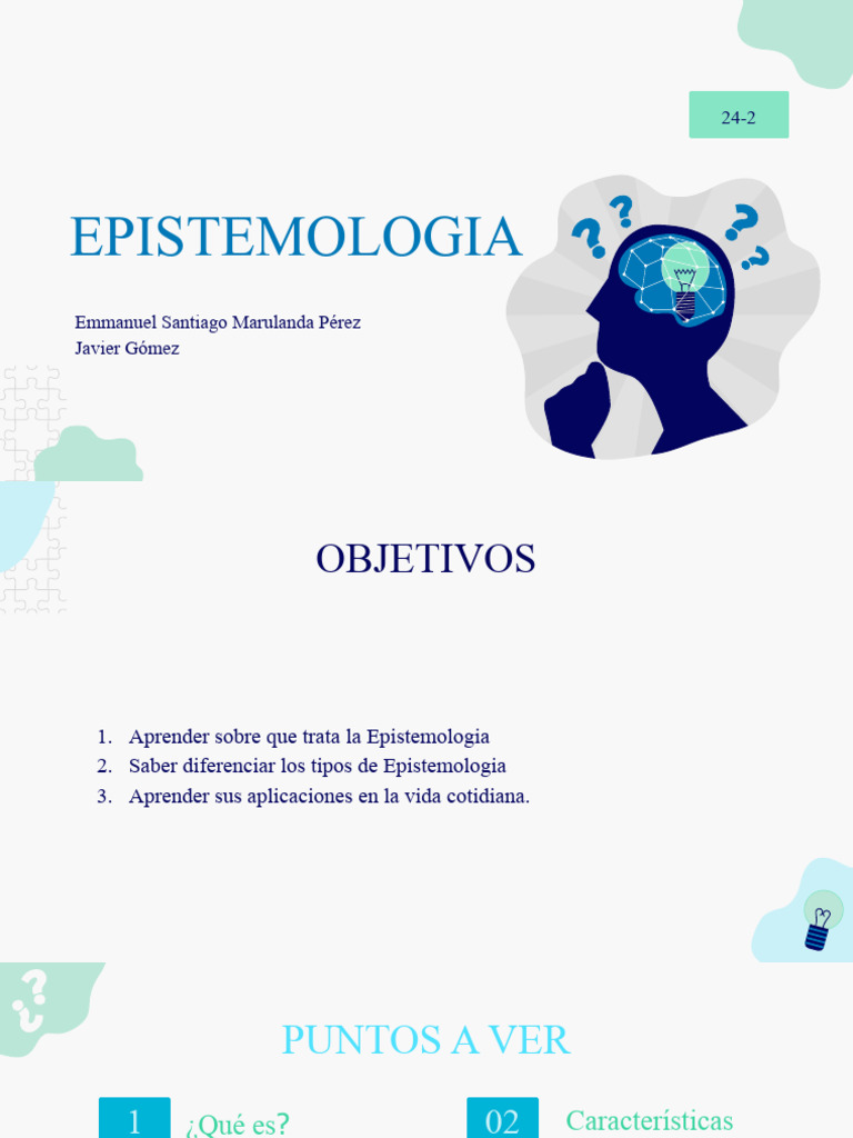 Epistemologia | PDF