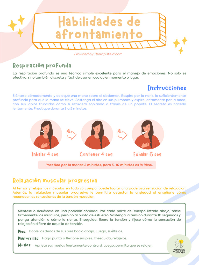 HABILIDADES DE AFRONTAMIENTO | PDF | Respiración