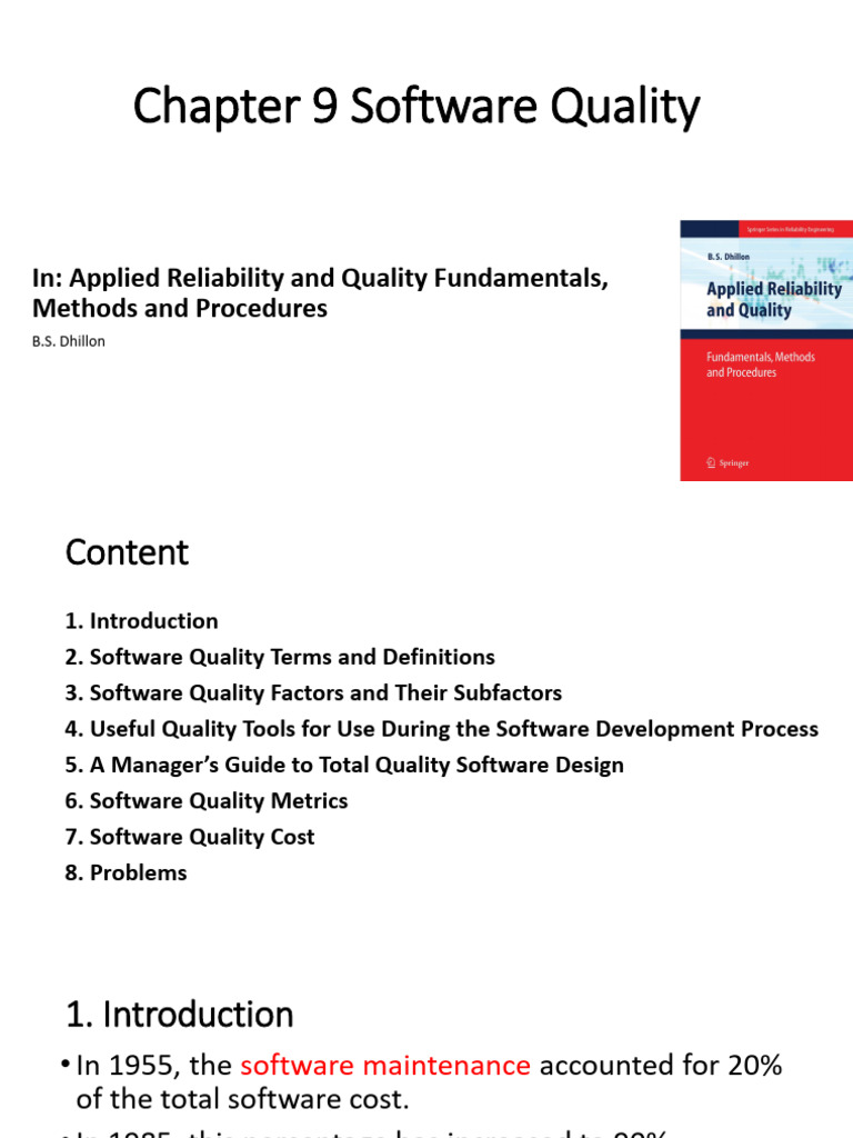 Lecture 5-Software Quality | PDF
